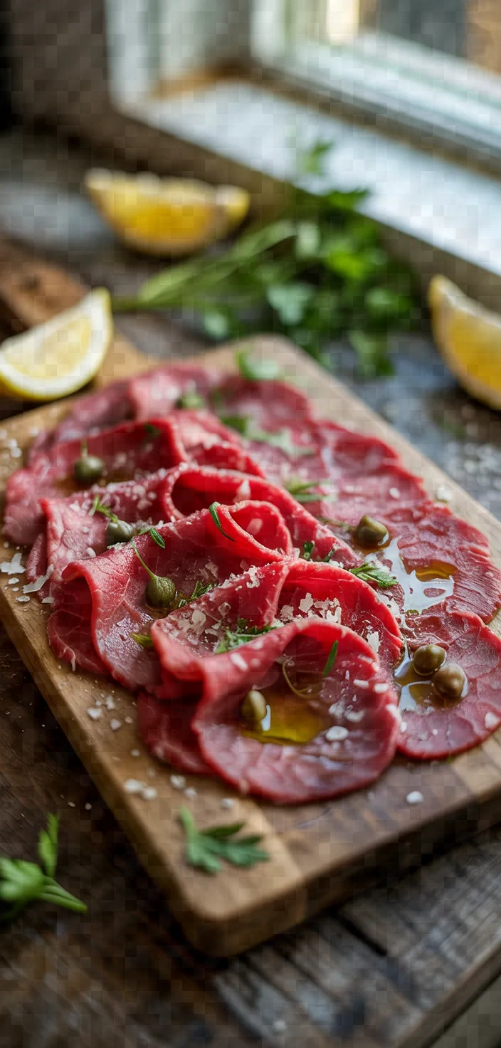 Beef Carpaccio Recipe - Paris Plates