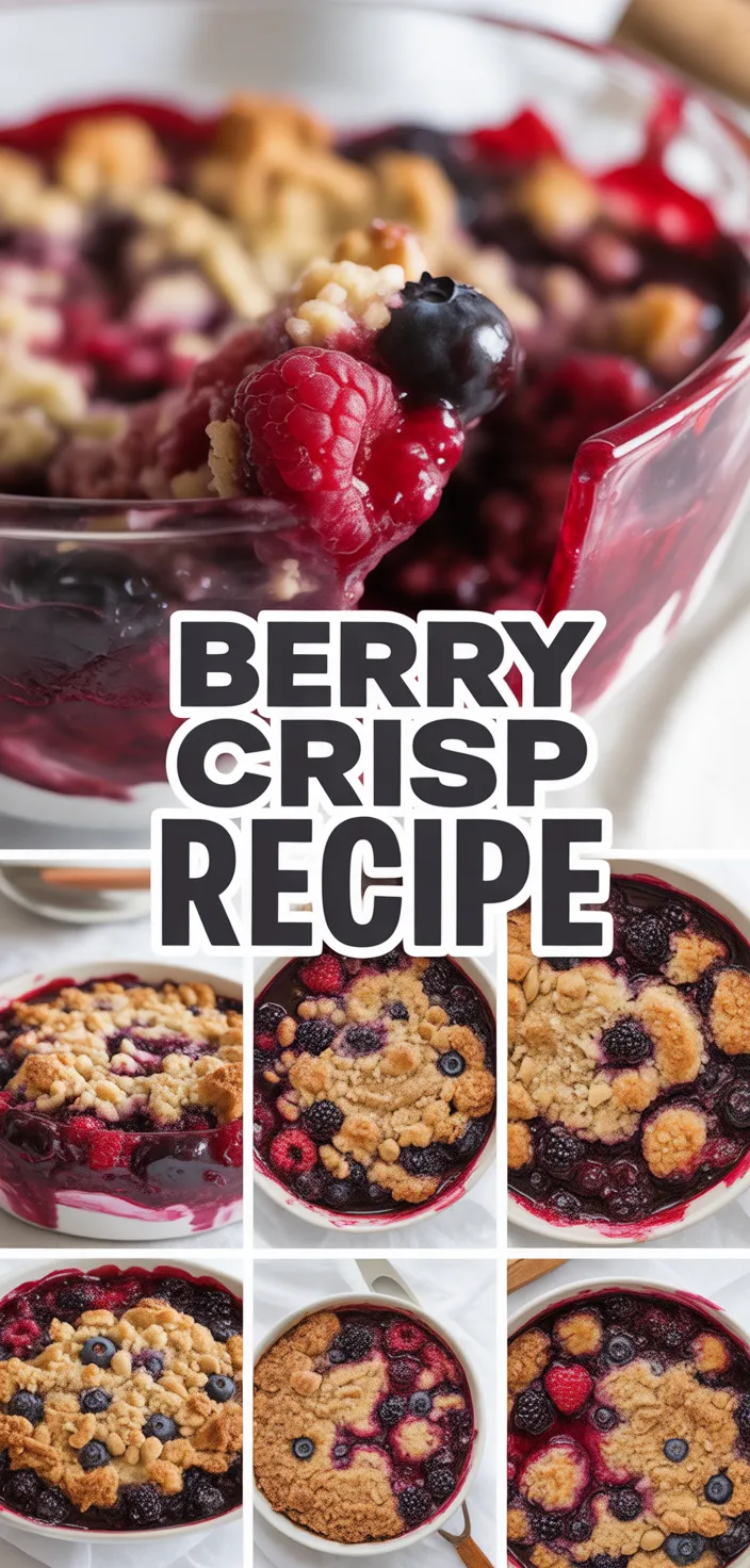 Berry Crisp Recipe - Paris Plates