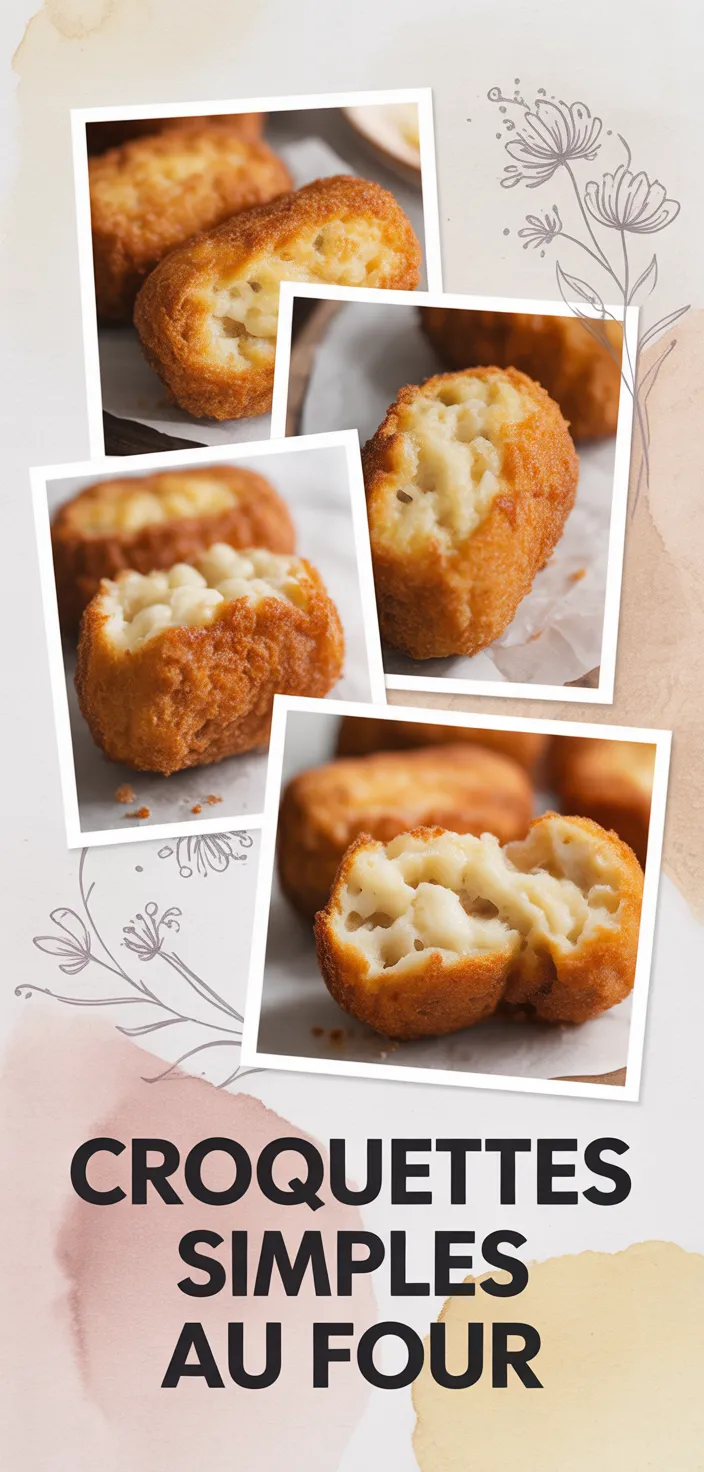 Croquettes Simples Au Four Recipe - Paris Plates