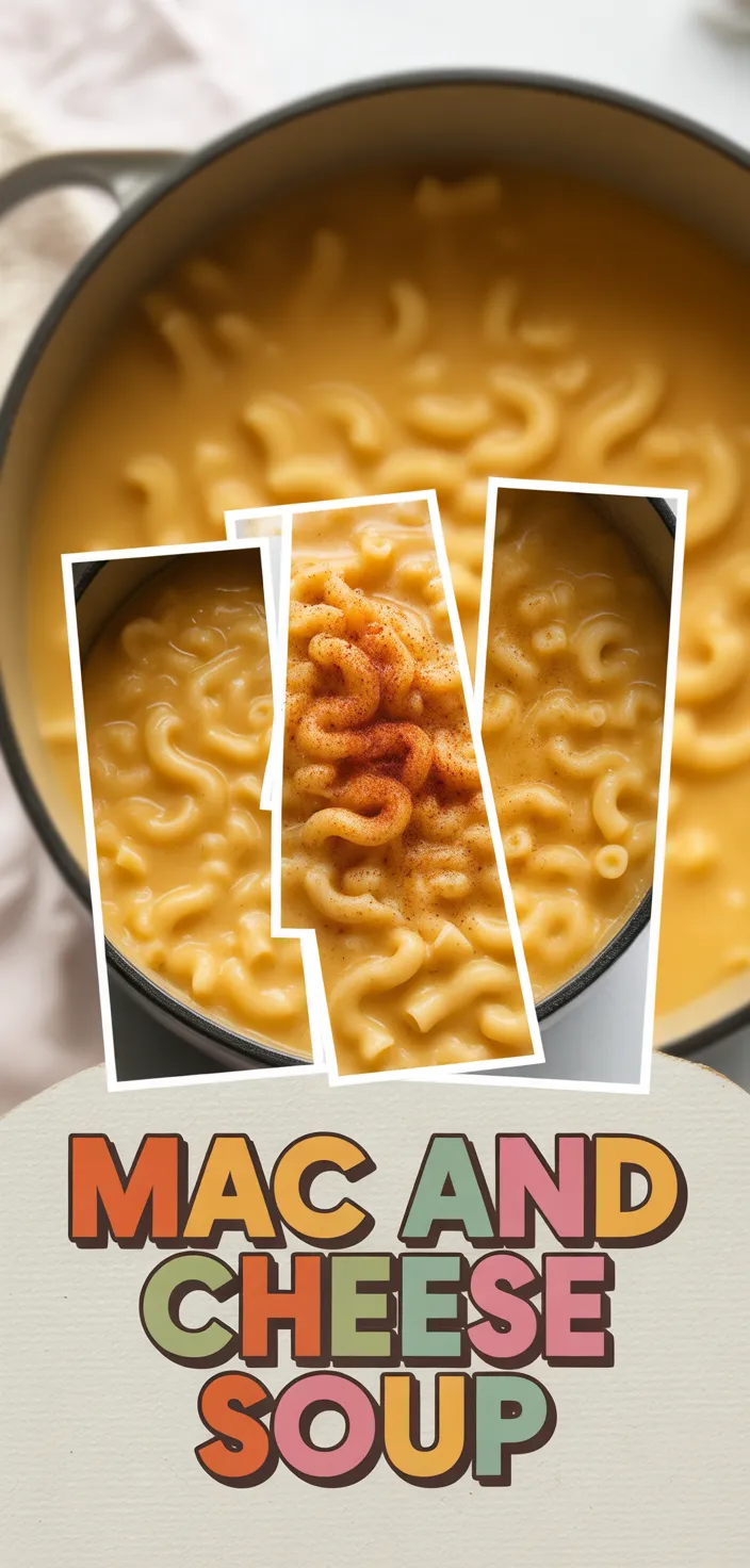 Mac And Cheese Soup Recipe - Paris Plates