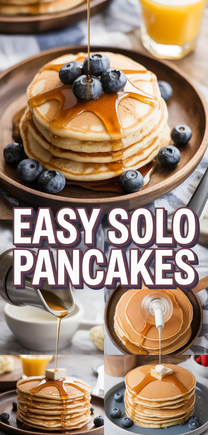 Pancakes For One (Easy, Fast, Light & Fluffy) Recipe - Paris Plates