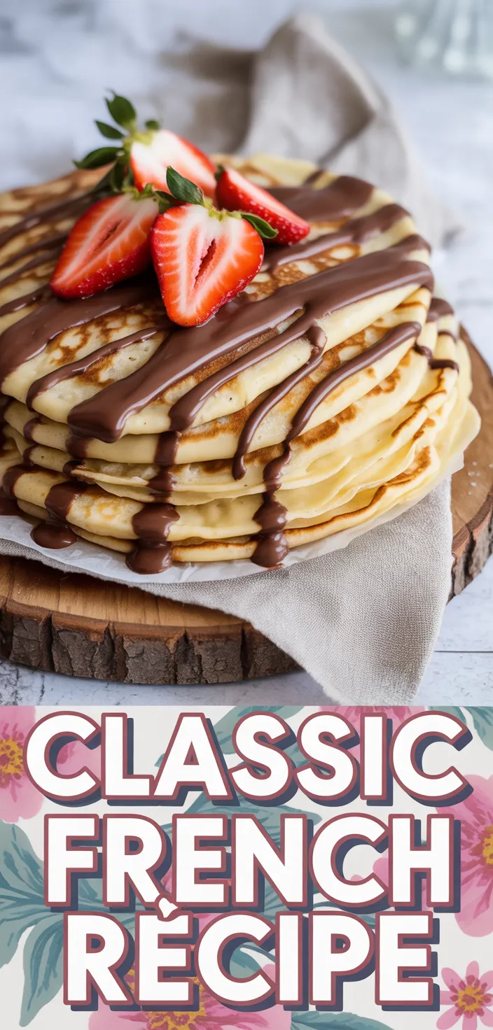 Classic French Crêpe Recipe - Paris Plates