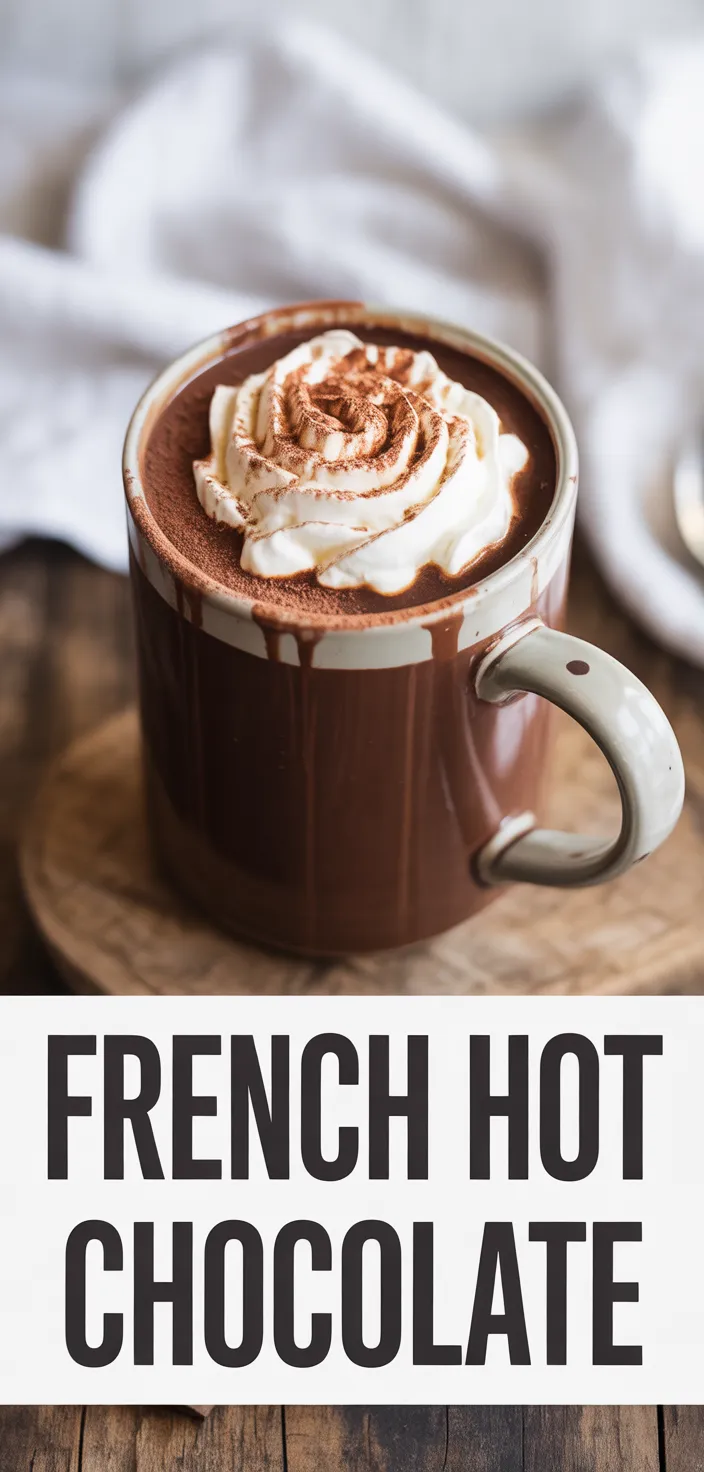 French Hot Chocolate Recipe - Paris Plates