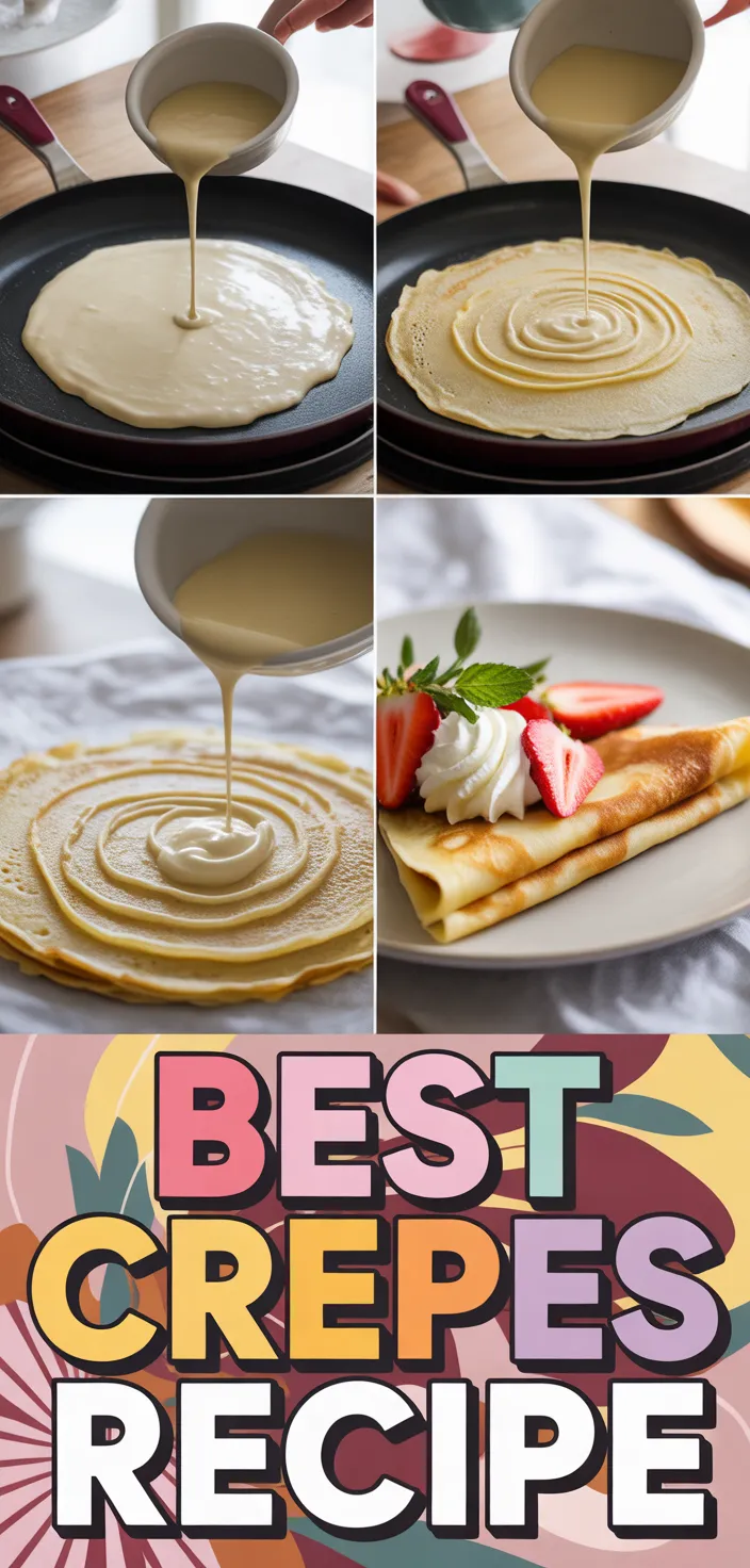 How To Make The BEST Crepes (A Complete Guide) Recipe - Paris Plates