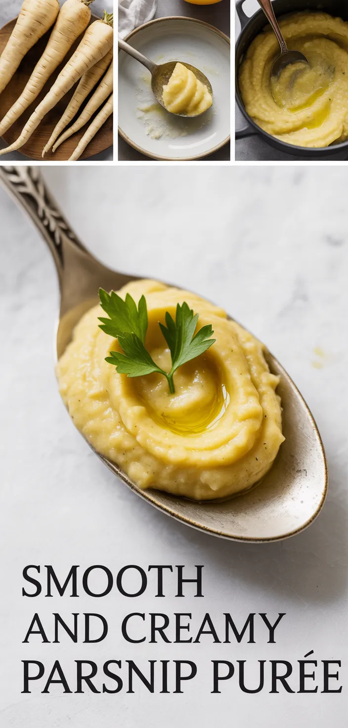 Smooth And Creamy Parsnip Purée Recipe - Paris Plates