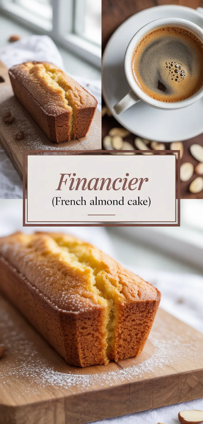 Financier (French Almond Cake) Recipe - Paris Plates