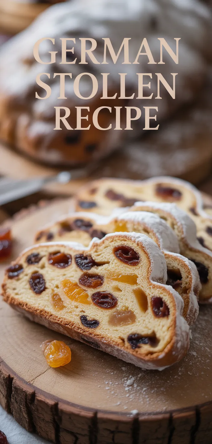 German Stollen Recipe {A Christmas Tradition!} - Paris Plates