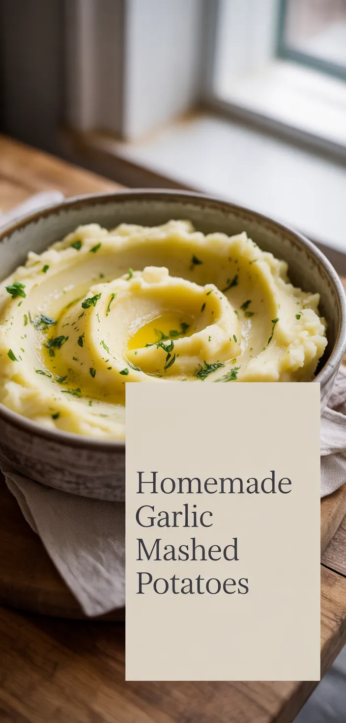 Homemade Garlic Mashed Potatoes Recipe - Paris Plates