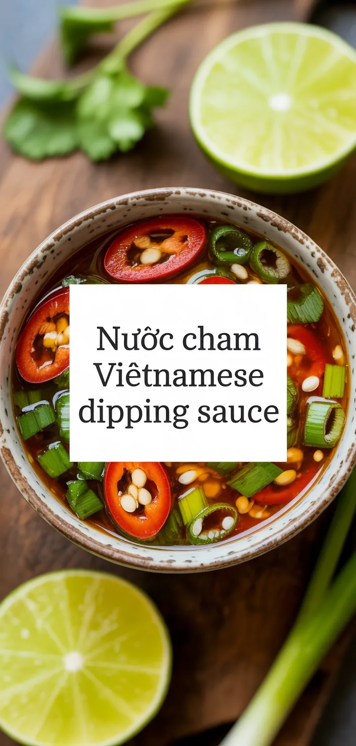 Nuoc Cham Vietnamese Dipping Sauce Recipe - Paris Plates